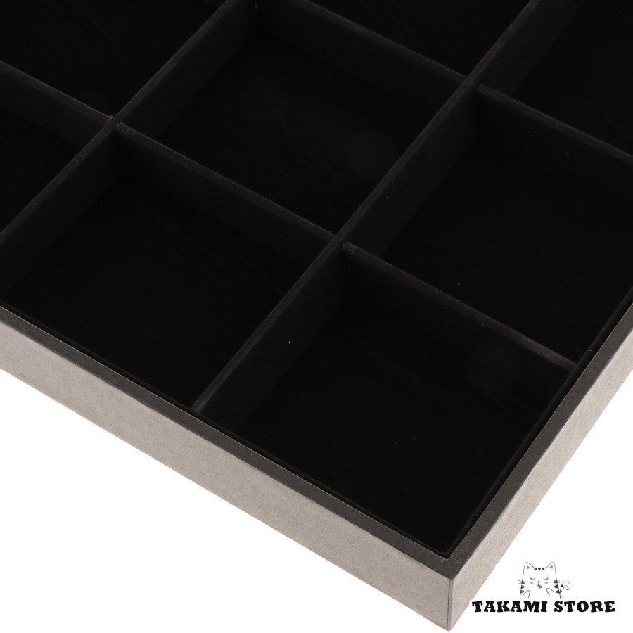 ベルベットブレスレットバングル時計ジュエリーディスプレイトレイ収納ケースボックス12グリッド :tk22810-wj603:タカミストア - 通販 - Yahoo!ショッピング