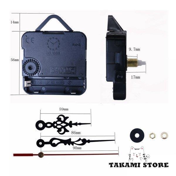 壁掛け時計の動きのメカニズム壁掛け時計の部品修理ツール :tk22810-wj69:タカミストア - 通販 - Yahoo!ショッピング