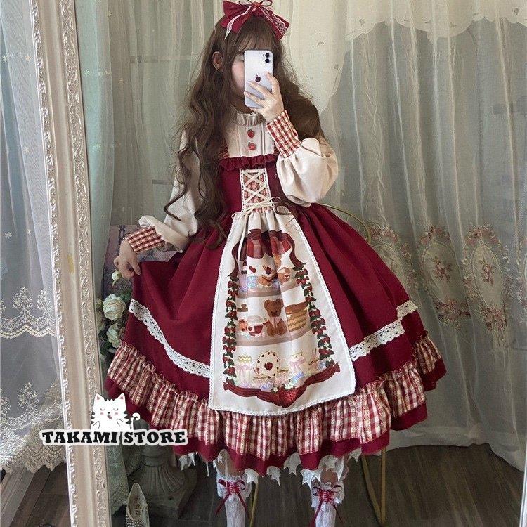 ワンピース ロリータ 女性衣装 ドレス コスチューム ハロウィン ドラキュラ コスプレ 赤ずきん ハロウィン ドレス ズキン ロングマント ...