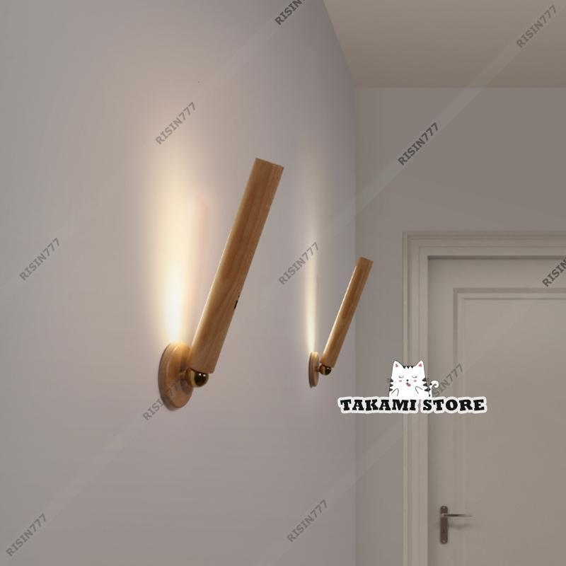 ブラケットライト LED 3WAY 木製 北欧 おしゃれ 棒状 充電式 ベッドサイドランプ 間接照明器具 木目調 洗面所 寝室 リビング 子供部屋 読書灯 壁掛け灯 : ttt0620 ...