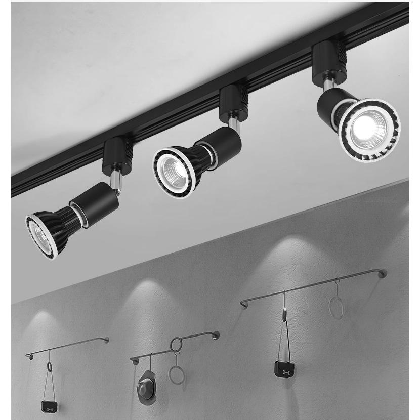 2個4個セット DIY ソケット スポットライト E11 E17 E26 ダクトレール用 照明器具 北欧 おしゃれ LED対応 角度調整 店舗 展示室 ダイニング リビング 照明 : タカミ ...