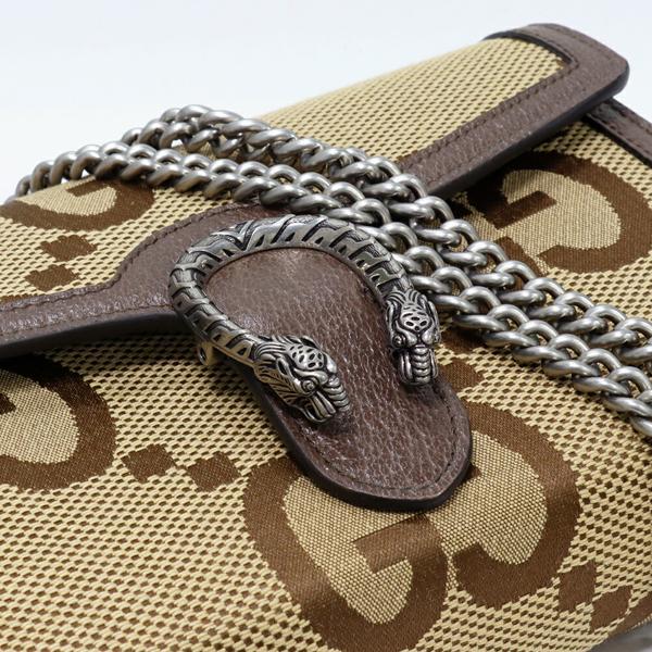 GUCCI グッチ チェーンショルダーバッグ GGジャンボ GUCCI グッチ チェーンショルダーバッグ GGジャンボ