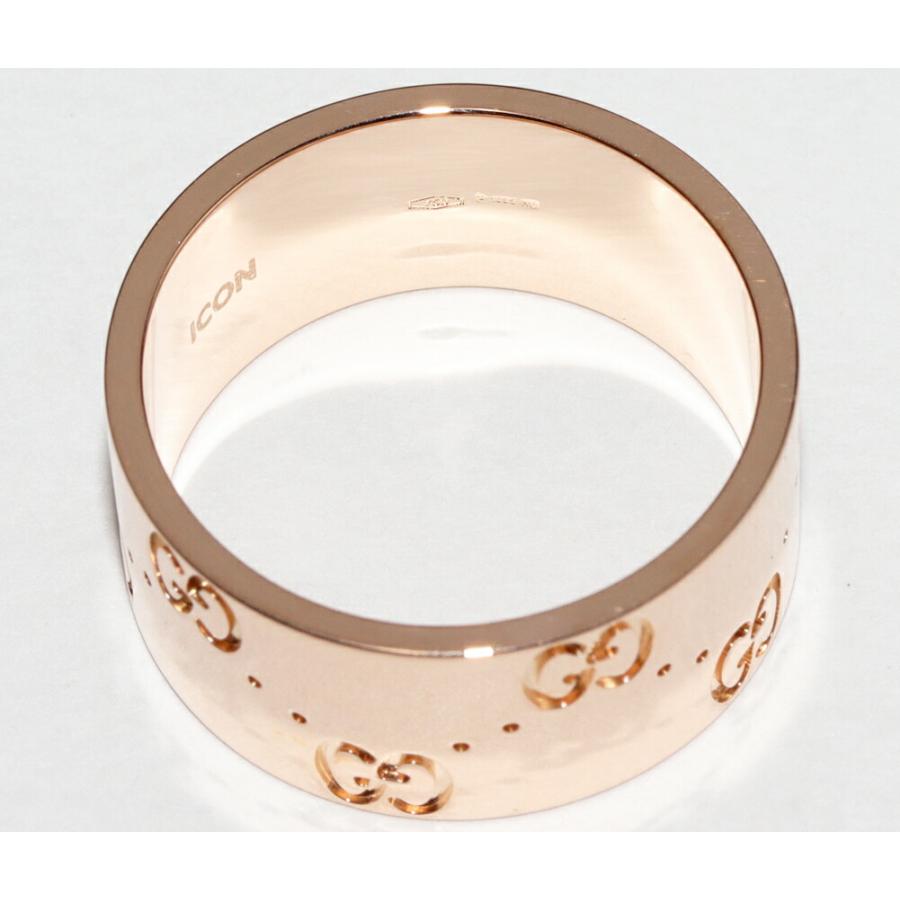 GUCCI グッチ 指輪 K18PG アイコンリング 幅9ミリ : たかみ質店 Yahoo!店 - 通販 - Yahoo!ショッピング