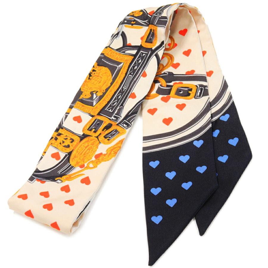 HERMES エルメス スカーフ ツイリー シルク100% マルチカラー : たかみ質店 Yahoo!店 - 通販 - Yahoo!ショッピング