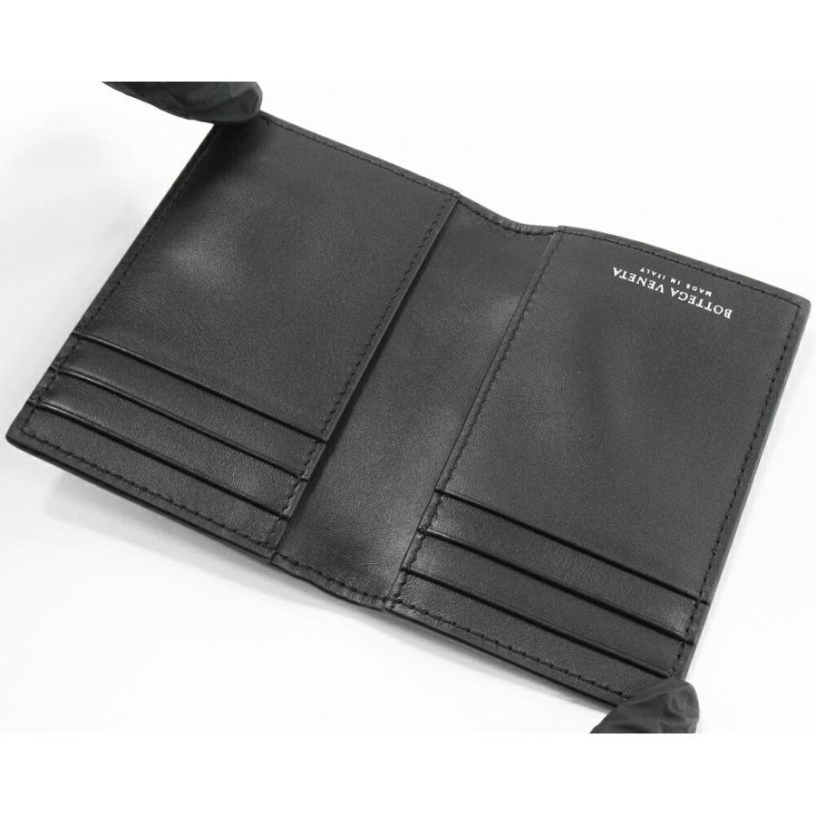 ボッテガヴェネタ 二つ折りカードケース イントレチャート カーフ 黒 464902 V465Y 8538 :2402067:たかみ質店 Yahoo!店 - 通販 - Yahoo!ショッピング
