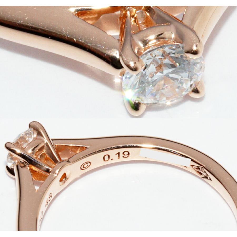 Cartier カルティエ 指輪 K18PG ダイヤ0.19ct(D-VVS2-VERYGOOD-NONE) ソリテールリング : たかみ質店 Yahoo!店 - 通販 - Yahoo!ショッピング