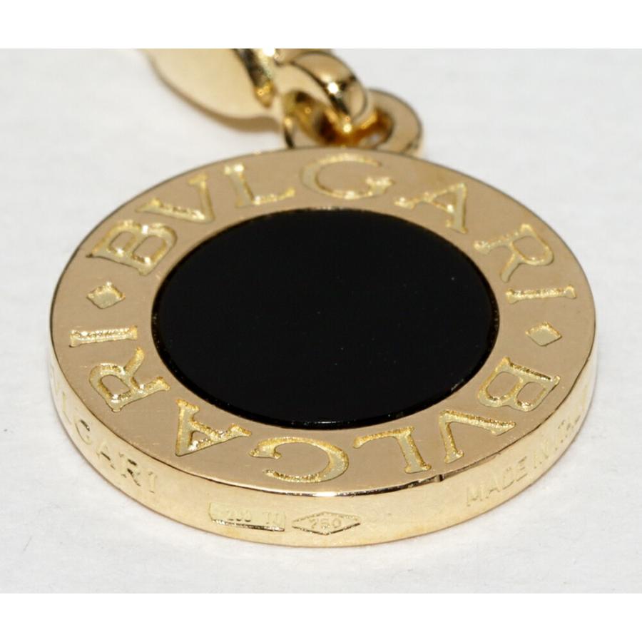 BVLGARI（ブルガリ） ペンダントトップ K18YG オニキス ブルガリブルガリ チャーム : たかみ質店 Yahoo!店 - 通販 ...