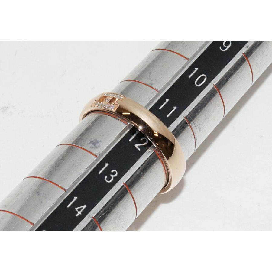 HERMES エルメス 指輪 K18PG ダイヤ11P(0.02ct) エヴァー・ヘラクレスリング H119850B 00059 : たかみ質店 Yahoo!店 - 通販 - Yahoo!ショッピング