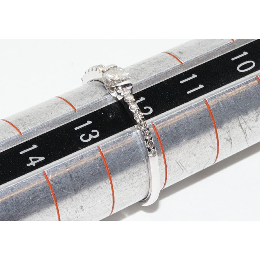 指輪 K18WG ダイヤ0.30ct : たかみ質店 Yahoo!店 - 通販 - Yahoo!ショッピング