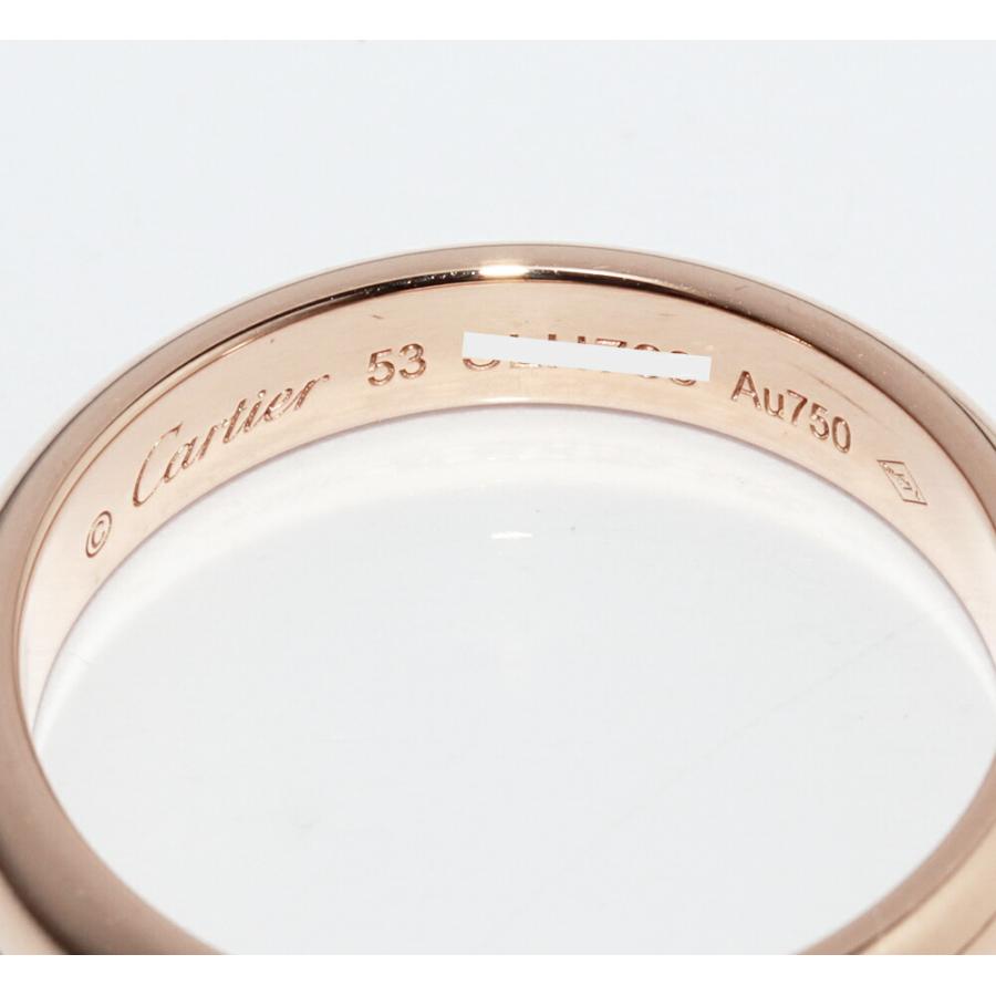 Cartier（カルティエ） 指輪 K18PG クラシックウェディングリング 1895ウェディングリング 幅3.5ミリ B40966 ...
