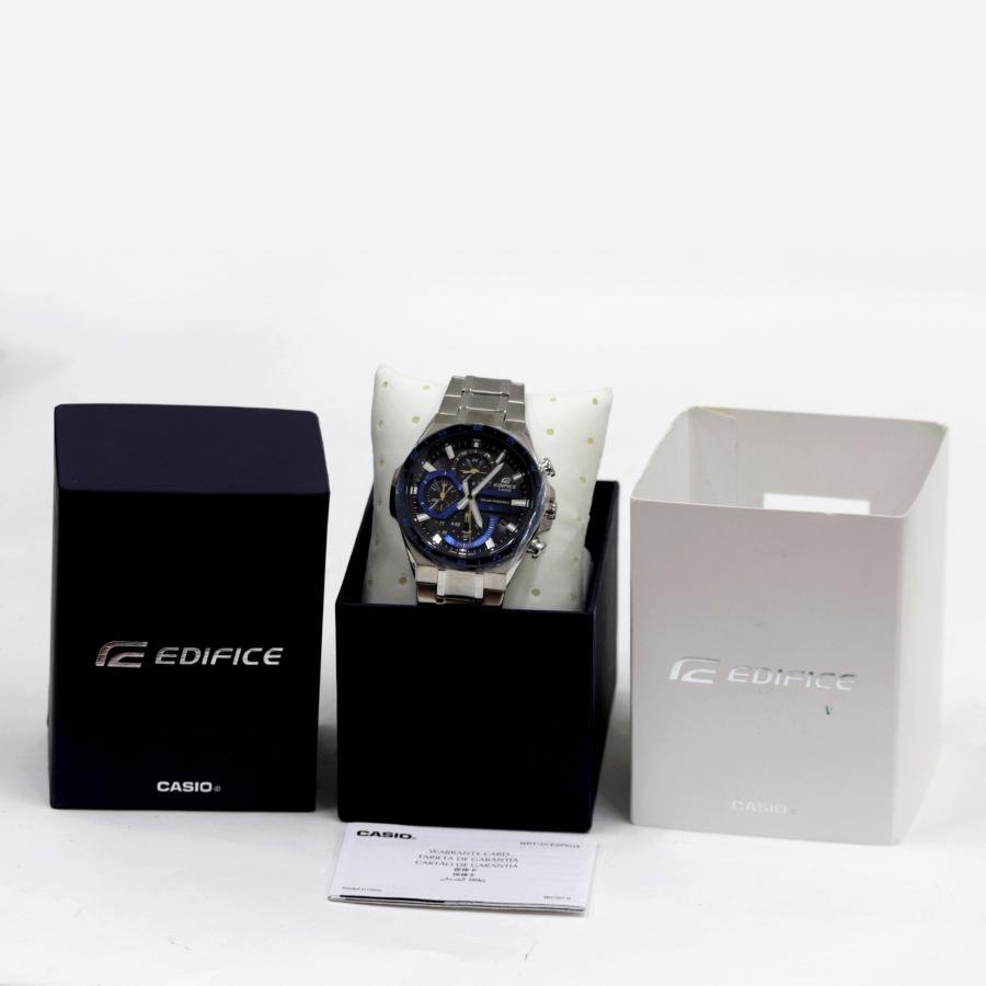 スタンダードソーラーモデル（EDIFICE） カシオ エディフィス EQS-920DB-2AV 腕時計 ソーラー クォーツ メンズ : 質 ...