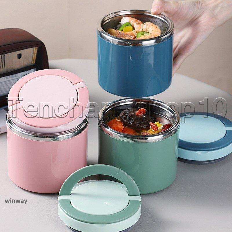 保温弁当箱 ステンレス ランチボックス スープジャー フードジャー コップ カップ おしゃれ ランチジャー 男子 女子 子供 キッズ 630ML 1000ML : dk-111715 ...