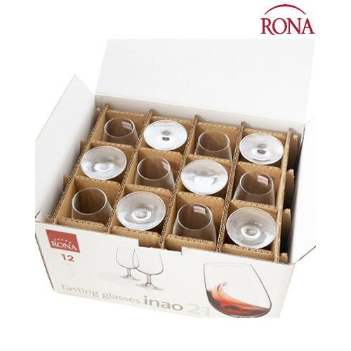 送料無料 箱入り 12脚セット RONA テイスティング ワイングラス 国際規格 INAO 210ml (同梱不可)[S] : タカムラ ...