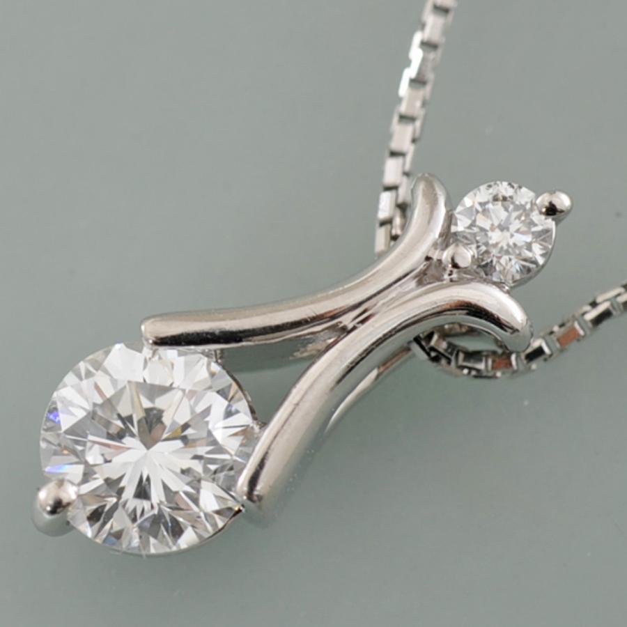 【I63】 Pt850 Pt900 プラチナ ダイヤモンド 0.544ct 0.06ct デザイン ペンダントネックレス 中古品仕上げ済み : りゅうせい - 通販 - Yahoo!ショッピング