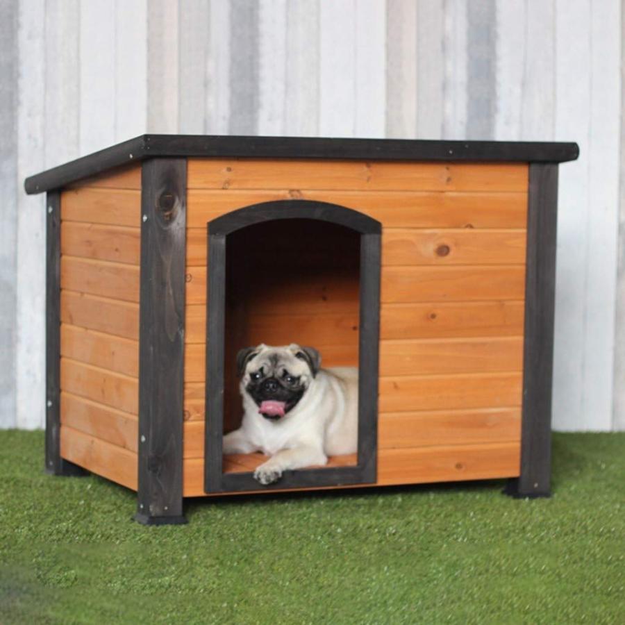 犬小屋・ケージ 大中犬小屋ペットの犬小屋屋外の猫小屋防寒暖かいウサギの穴厚い動物シェルター (Color : Brown Size : 65*67*85cm) :p2100513280ad ...