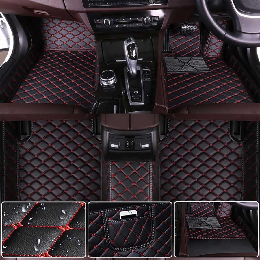 に適用ニッサンノートオーラ E13系 E12系 フロアマット ノート 車種専用設計 3Dフロアマット PUレザー素材 カーマット 防水仕様 耐汚れ カー用品 保護パーツ 取 ...