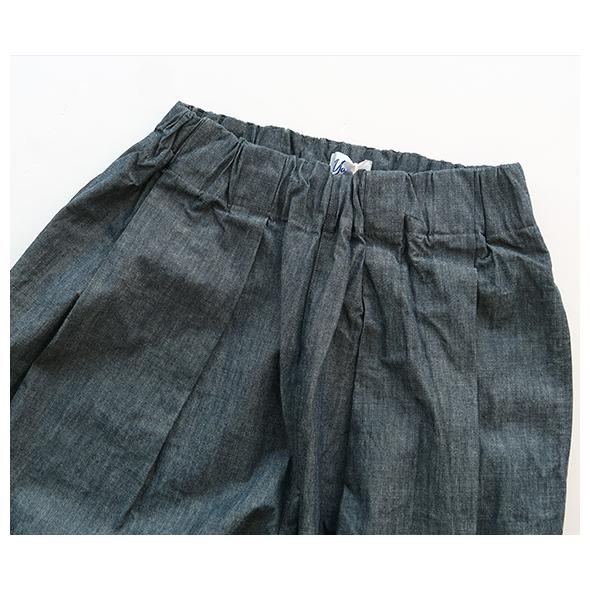 Yarmo ヤーモ パンツ レディース Work Pants - Indigo Chambray ワークパンツ インディゴシャンブレー YAR-P28 送料無料 : TAKANNA - 通販 ...