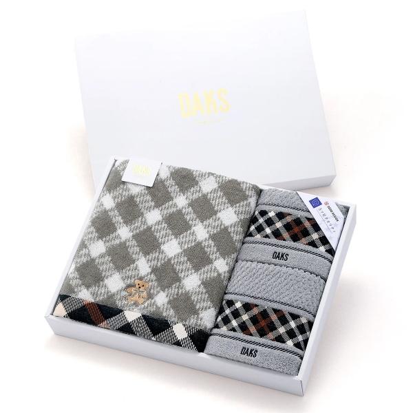 DAKS ダックス ブラックハウスチェックベア バス・フェイス・ウォッシュタオル : ギフトハウスタカノYahoo!店 - 通販 - Yahoo!ショッピング