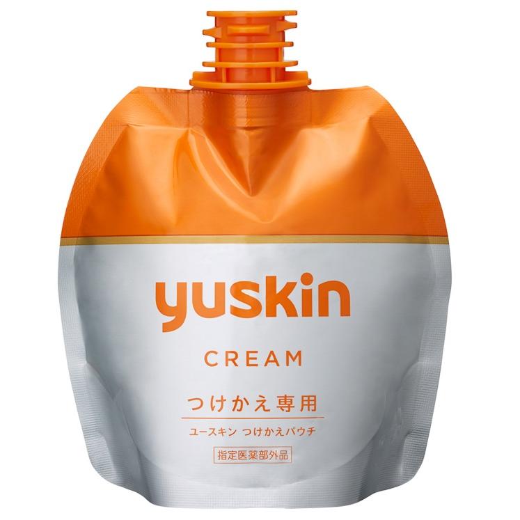 yuskin ユースキン 180g つけかえ 付替 パウチ 経済的 エコ カートリッジ 保湿 効果 指定医薬部外品 手荒れ ひび あかぎれ しもやけ ヒアルロン酸 ビタミンC うるおい : 鷹 ...