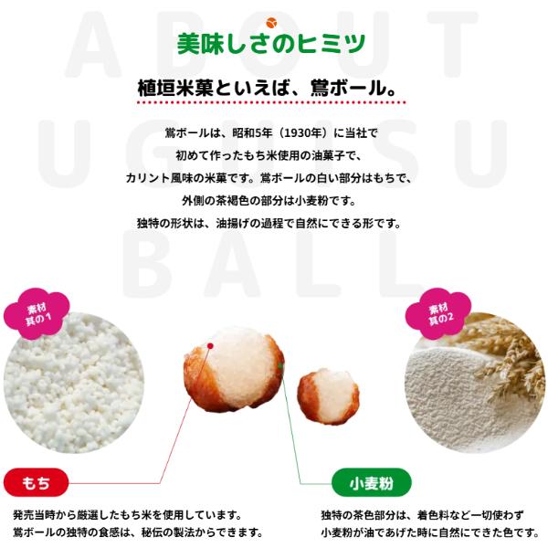 植垣米菓 鴬ボール 97g×12袋 (あられ 米菓 懐かしい お菓子 おやつ 大量販売 まとめ買い) (ケース販売)(Y80) 本州一部送料無料 : 4901016013106c : ゆっくん ...