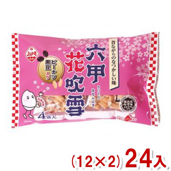 植垣米菓 65g 六甲花吹雪4P (12×2)24入 (あられ 米菓 ピーナツ 黒豆 お菓子) (Y12)(2ケース販売) 本州一部送料無料 : ゆっくんのお菓子倉庫ヤフー店 - 通販 ...