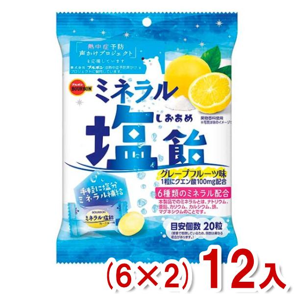 ブルボン 94g ミネラル塩飴 (6×2)12袋入 (塩分補給 熱中症予防 キャンディ お菓子 景品 ばらまき) (Y80) 本州一部送料無料 : ゆっくんのお菓子倉庫ヤフー店 - 通販 ...