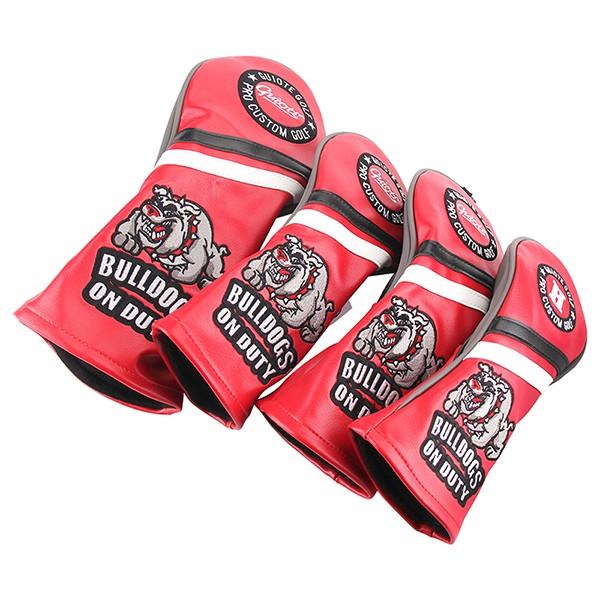 ゴルフ ヘッドカバー 4本セット ドライバー フェアウェイウッド