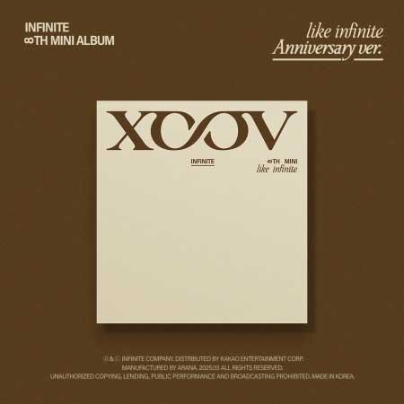 【25/3/7 韓国発売】INFINITE インフィニット 8TH MINI LIKE INFINITE Anniversary ver. 8 ...