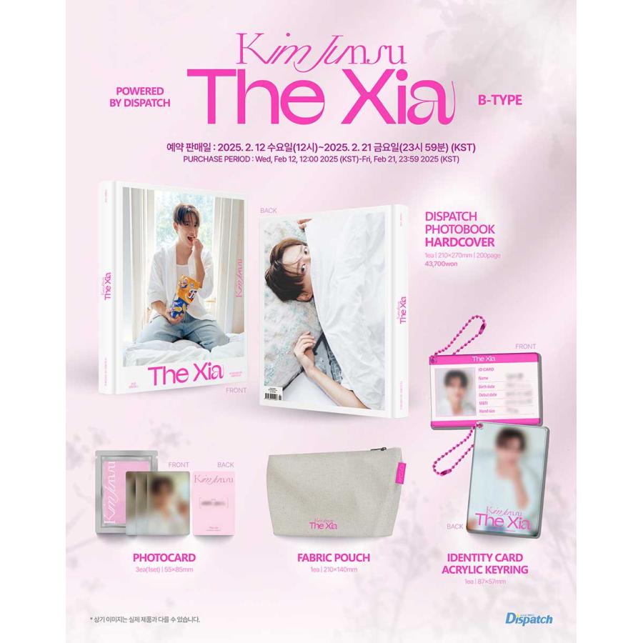 【25/3/6 韓国発売】Xia シア Jun Su ジュンス Kim The Xia PHOTO BOOK 写真集 フォトブック 韓国版 JYJ 元 東方神起 TVXQ 送料無料 日本国内 ...