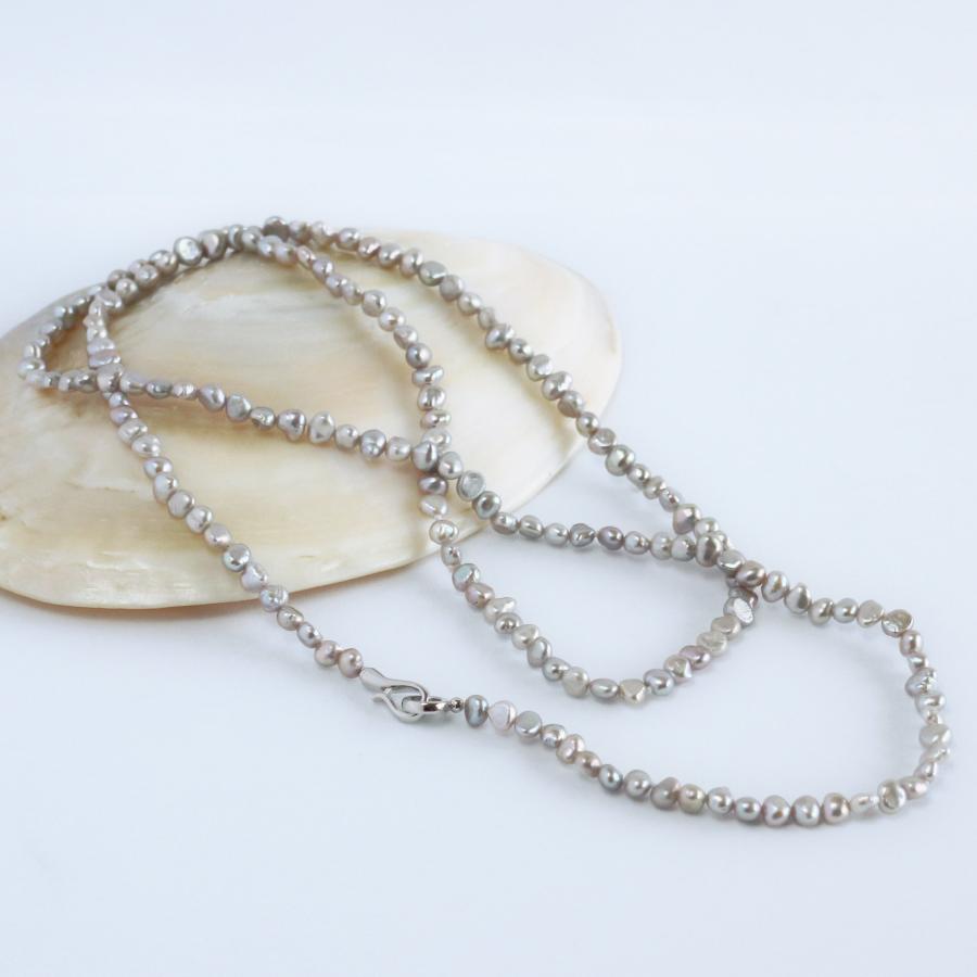 パールネックレス 2連 二連 ロングパール ネックレス 90cm 本 パールネックレス 2連 二連 ロングパール ネックレス 90cm 本