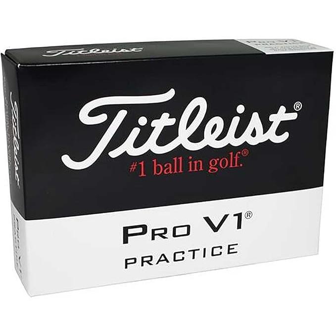 タイトリスト TITLEIST PRO V1/V1X Practice(プラクティス) ボール 1ダース(USA直輸入品) : ハッピーろーど - 通販 - Yahoo!ショッピング