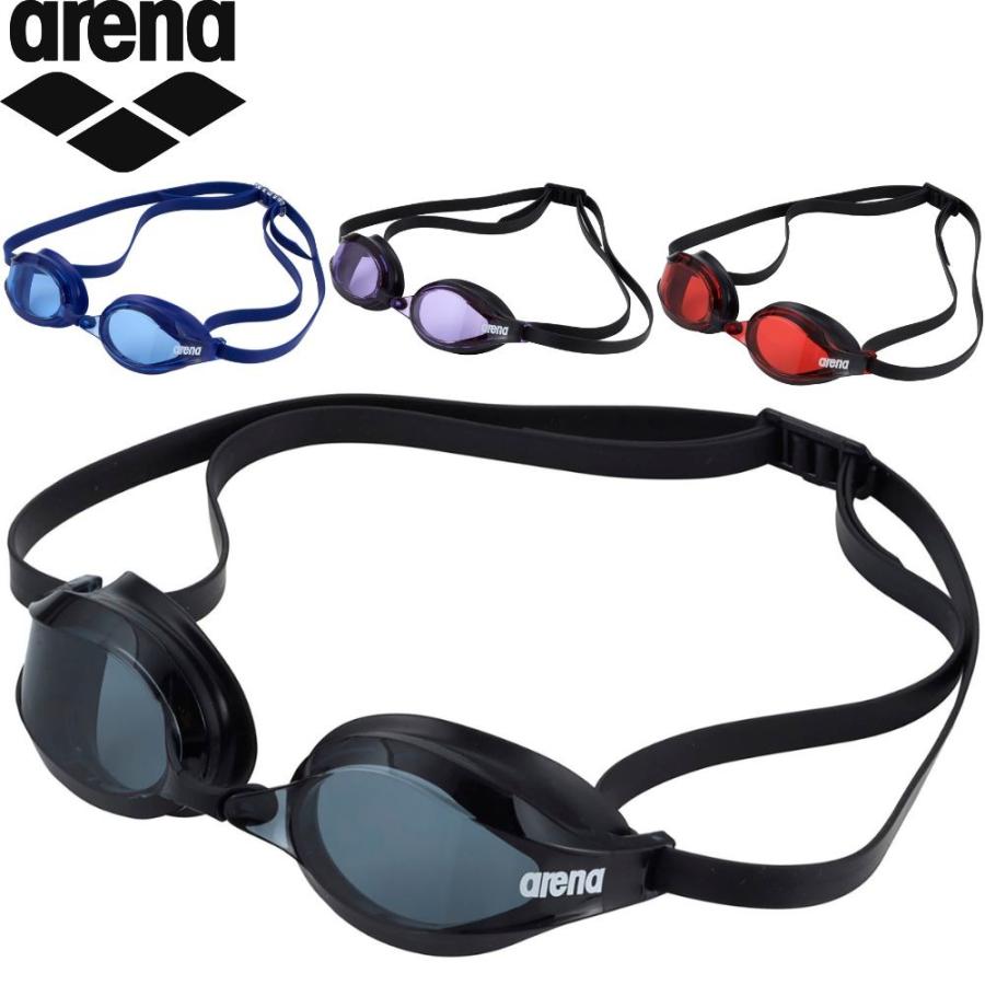 アリーナ スイミングゴーグル Q-CHAKU2 レーシングゴーグル リノンくもり止め FINA承認 水泳 競泳 スイミング スイム ゴーグル レーシング AS5SGG10U arena ...