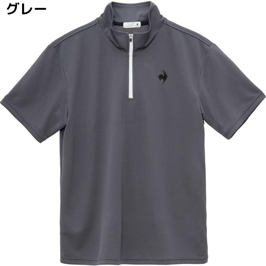 le coq sportif ルコック エコペットハーフジップシャツ 半袖 Tシャツ メンズ ワンポイント 吸汗速乾 ドライ UVカット トップス LT5SHTZ2M : INSPOFE ...