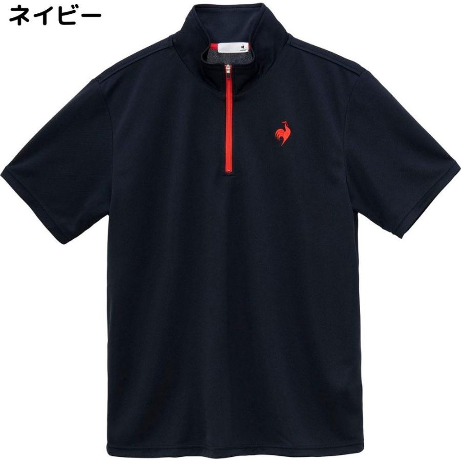 le coq sportif ルコック エコペットハーフジップシャツ 半袖 Tシャツ メンズ ワンポイント 吸汗速乾 ドライ UVカット トップス LT5SHTZ2M : INSPOFE ...