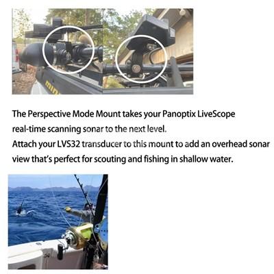 ライブスコープマウントハードウェアアクセサリー フォーカスモータートランスデューサー ブラックトランスデューサー pantix livescope lvs32 010-12970-00 ...