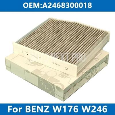 車エアコン用キャビンフィルター a2468300018 メルセデスベンツw176 w246 a160 a180 a200 b180 b200 b220d 250 cla260 glas250 ...
