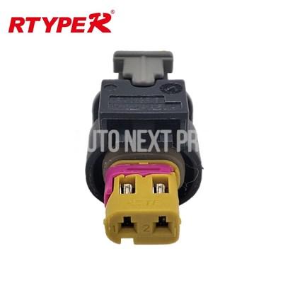 耐衝撃センサープラグ 自動車用防水メスコネクター vw アウディ 4f0973702a 4f 0 973 702 a 2-170 2ピン 1 ...
