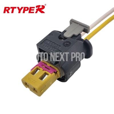 耐衝撃センサープラグ 自動車用防水メスコネクター vw アウディ 4f0973702a 4f 0 973 702 a 2-170 2ピン 1 ...