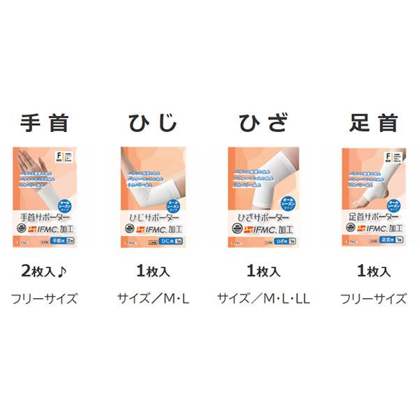 IFMC.イフミック【 膝(ひざ)サポーター 1枚 】（色／ホワイト）】M・L・LL 〜日本製、特許取得〜 温泉効果でひざ関節をサポート : 竹と炭 こきりこ・ヤフー店 - 通販 ...