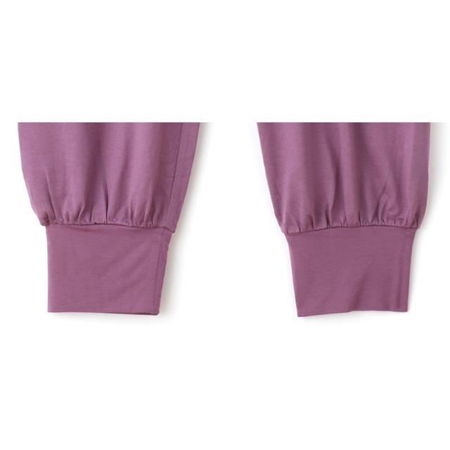TAKEFU 竹布【 リラックスパンツ Lady's 】(色：ライラック： ピンク系 パープル系) 〜たけふ、竹レーヨン、消臭、抗菌〜 リラックスウェア、ヨガウェア : 竹と炭 こきりこ ...