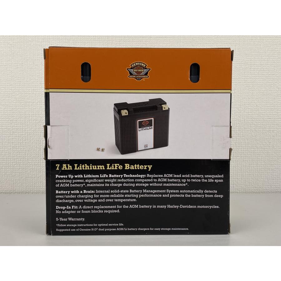 Harley Davidson 新品 未使用 純正 LiFe バッテリー リチウム 7Ah 66000302 ハーレー HD ソフテイル ...