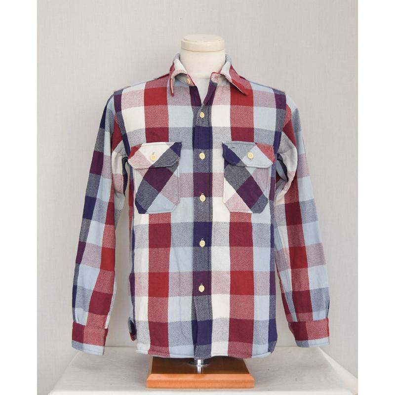 WAREHOUSEウエアハウス 長袖シャツ 3104 FLANNEL SHIRTSワンウォッシュ(E柄:ネイビー)2023 : TAKE OFF - 通販 - Yahoo!ショッピング
