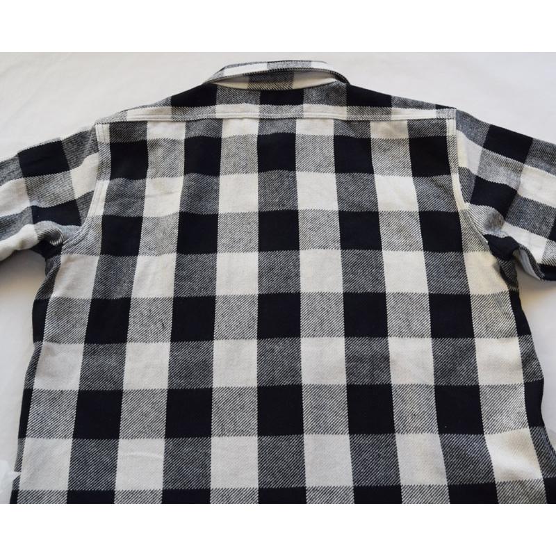 WAREHOUSEウエアハウス 長袖シャツ 3104 FLANNEL SHIRTS(A柄：ブラック) ワンウォッシュ2023 : 7655 : TAKE OFF - 通販 - Yahoo!ショッピング