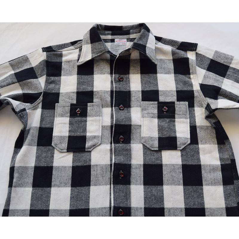WAREHOUSEウエアハウス 長袖シャツ 3104 FLANNEL SHIRTS(A柄：ブラック) ワンウォッシュ2023 : 7655 : TAKE OFF - 通販 - Yahoo!ショッピング