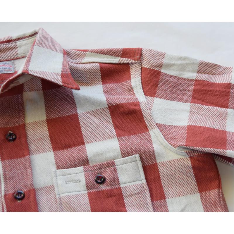 WAREHOUSEウエアハウス 長袖シャツ 3104 FLANNEL SHIRTS(A柄：レッド) ワンウォッシュ2023 : 7658 : TAKE OFF - 通販 - Yahoo!ショッピング