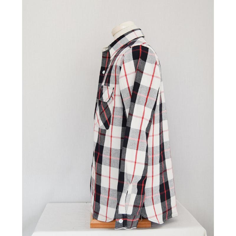 WAREHOUSEウエアハウス 長袖シャツ 3104 FLANNEL SHIRTS(B柄:ブラック) ワンウォッシュ2023 : TAKE OFF - 通販 - Yahoo!ショッピング