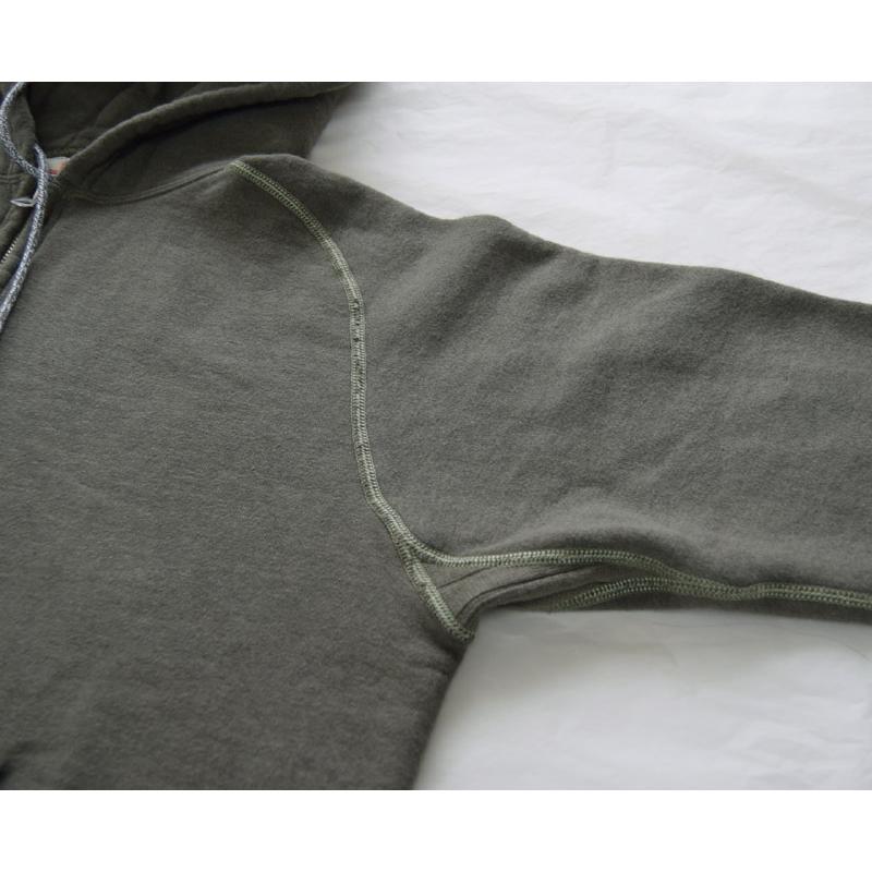 Two Moon トゥームーン スウェット 丸胴針抜きリブ フルジップスウェットパーカー(杢グリーン)2024 : TAKE OFF - 通販 - Yahoo!ショッピング