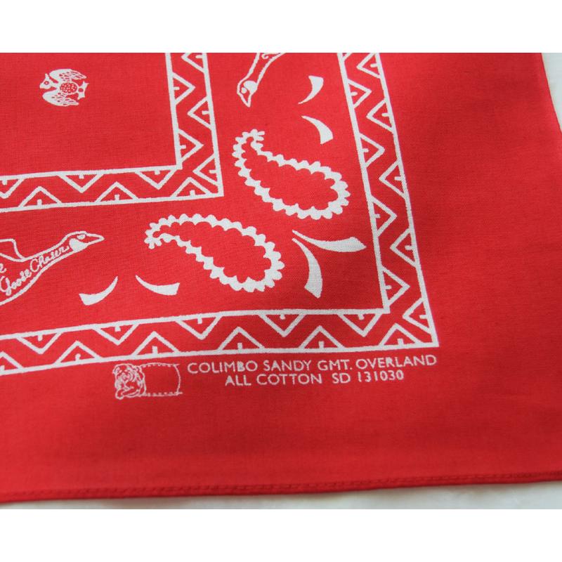 COLIMBOコリンボ バンダナ ZZ-0901 Buzzard’s Rooster Bandana Colimbo Waterfowl ...