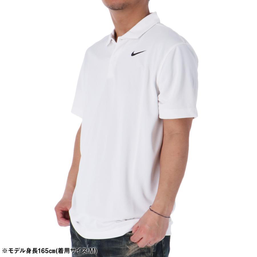 NIKE（ナイキ） ポロシャツ メンズ ブランド ナイキコート DH0858 WHT 送料無料 SALE セール 半袖 テニス 吸汗 速乾 ...