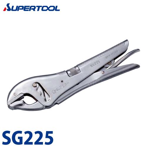 スーパーツール グリッププライヤ SG225 全長：239 最大締付握力(kg)：500 :t03-sg225:機械と工具のテイクトップ ...